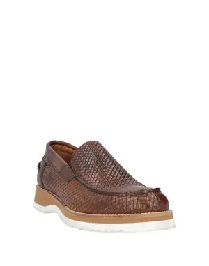 BALDININI Leather Loafers - Brown