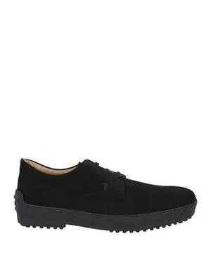 TOD'S Lace-up Leather Shoes - Black