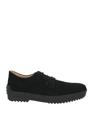 TOD'S Lace-up Leather Shoes - Black