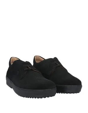 TOD'S Lace-up Leather Shoes - Black
