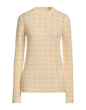 Sportmax Sweater In Wool And Cashmere - Yellow