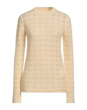 Sportmax Sweater In Wool And Cashmere - Yellow