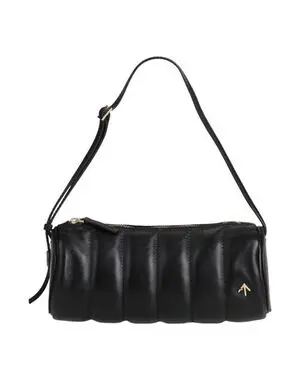 Manu Atelier Calfskin Shoulder Bowler Bag