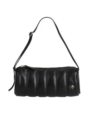 Manu Atelier Calfskin Shoulder Bowler Bag