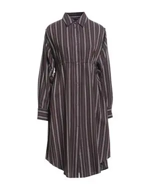 MAISON MARGIELA MM6 MAISON MARGIELA Midi Shirt Dress Purple