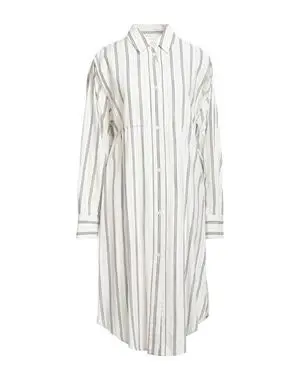 MAISON MARGIELA Midi Shirt Dress - White