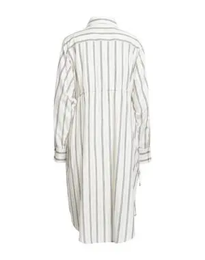 MAISON MARGIELA Midi Shirt Dress - White