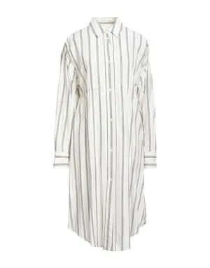 MAISON MARGIELA Midi Shirt Dress - White