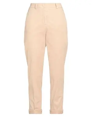 Peserico Tapered Twill Pants - Beige