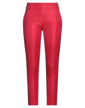 Moschino Tapered Twill Pants - Red