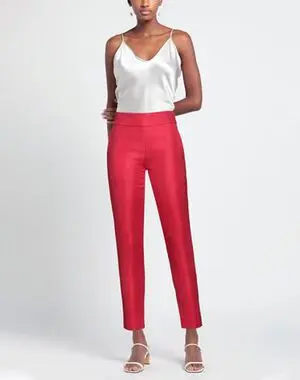 Moschino Tapered Twill Pants - Red