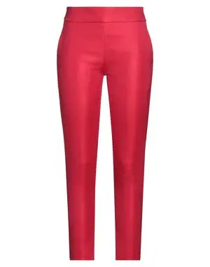 Moschino Tapered Twill Pants - Red