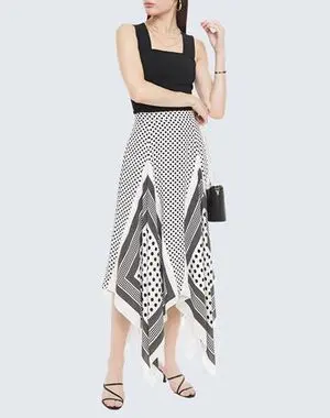 Altuzarra Midi Flared Skirt