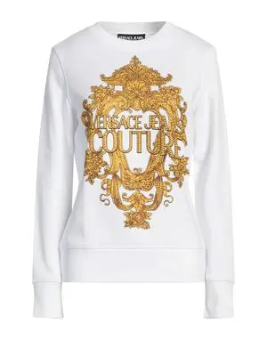 Versace French Terry Sweatshirt - White