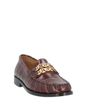 Sandro Leather Loafers - Brown