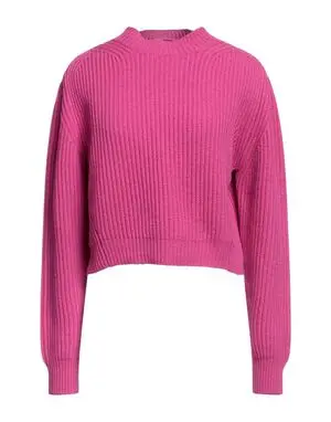 Andamane Turtleneck In Virgin Wool And Cashmere - Pink