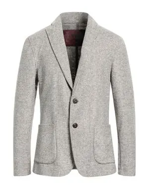 STEWART Man Blazer Light Grey Size 40 Acrylic, Polyester, Virgin Wool Light Grey