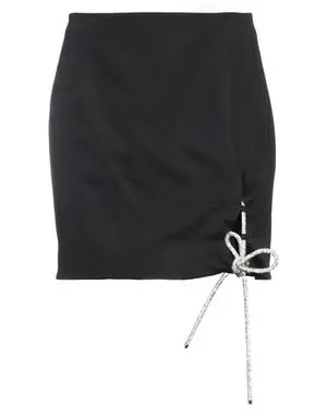 Giuseppe Di Morabito Mini Skirt In Viscose And Elastane - Black