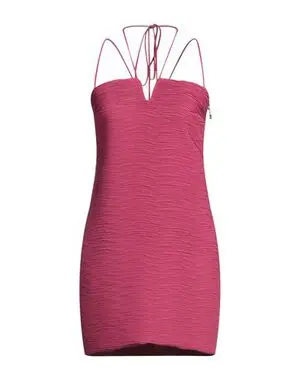 Patrizia Pepe Crepe Bodycon Mini Dress - Magenta