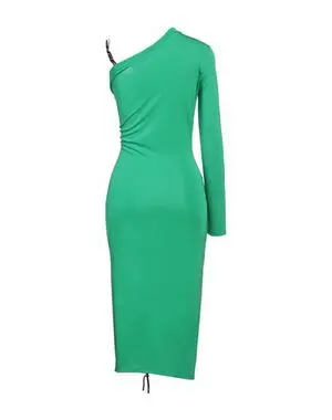 Karl Lagerfeld Midi Bodycon Jersey Dress - Green