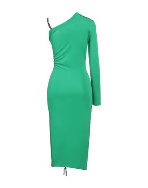 Karl Lagerfeld Midi Bodycon Jersey Dress - Green