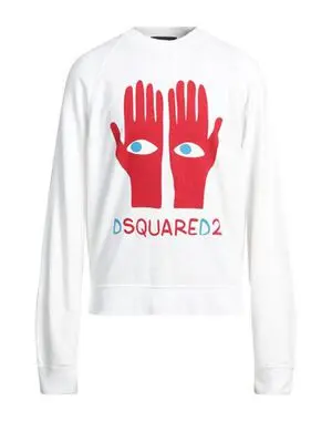 Dsquared2 Cotton-elastane Sweatshirt - White