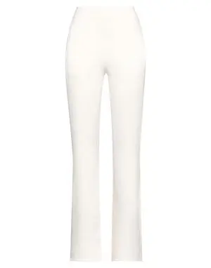 Alberta Ferretti Knitted Flared Pants - Off White