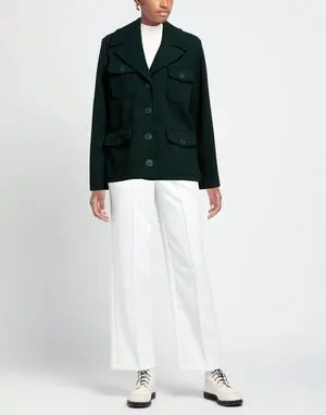 VIRNA DRÒ Plain Weave Blazer - Green