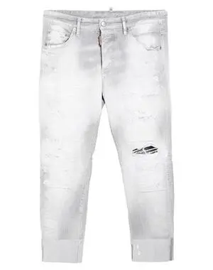 Dsquared2 Straight-leg Jeans With Distressed Details