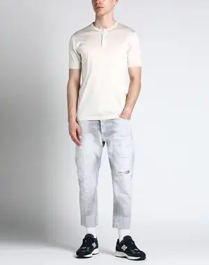 Dsquared2 Straight-leg Jeans With Distressed Details