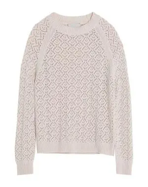 N.O.W. ANDREA ROSATI CASHMERE N. O.w. Andrea Rosati Cashmere Woman Sweater Beige Size L Cashmere, Viscose, Wool, Polyamide Beige