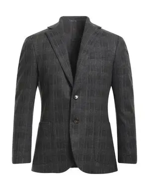HERMAN & SONS Blazer Size Viscose, Nylon, Elastane - Steel Grey