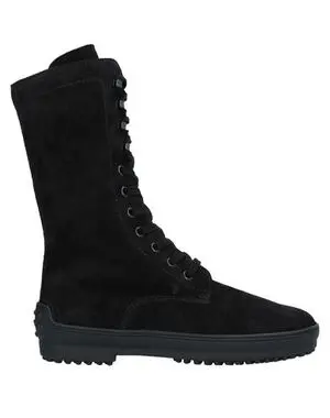 TOD'S Lace-up Ankle Boots - Black