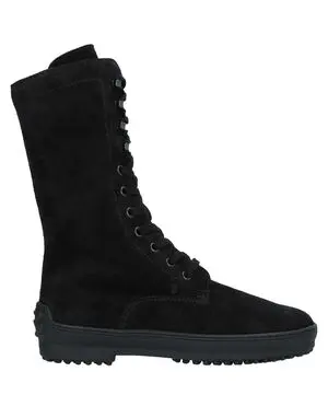TOD'S Lace-up Ankle Boots - Black