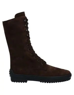 TOD'S Lace-up Ankle Boots - Brown