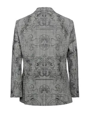 Versace Suit Jacket Size Virgin Wool, Cotton, Cupro