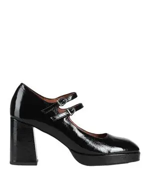 JONAK Soft Leather Pumps - Black