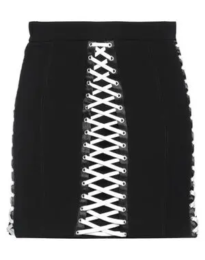 MARCO BOLOGNA Mini Flared Skirt - Black