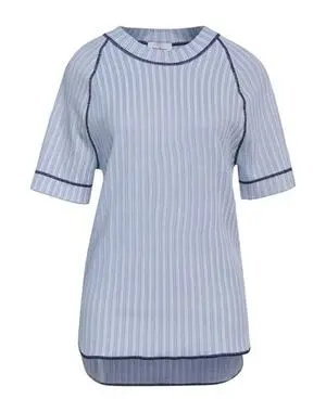 FERRAGAMO Striped Lightweight Knit Sweater
