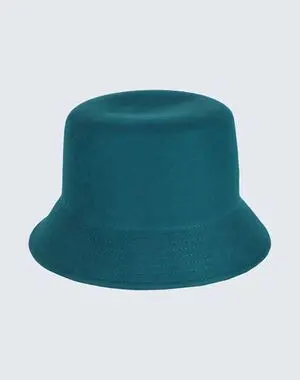 Borsalino Felted Wool Bucket Hat - Green