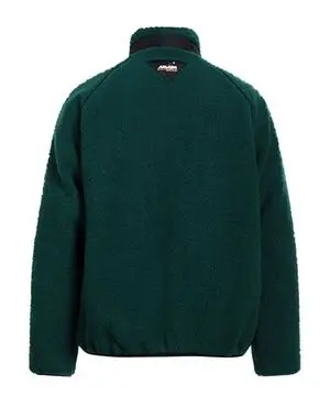 MSGM Jacket In Acrylic And Polyester - Deep Jade