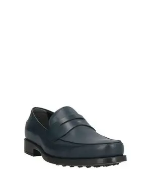 TOD'S Leather Loafers - Navy
