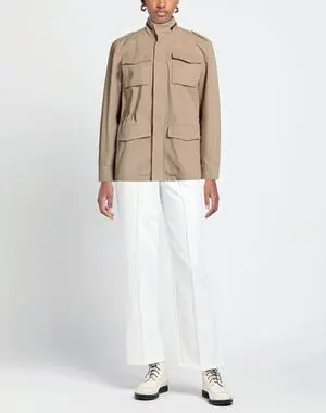 MP MASSIMO PIOMBO Cotton Casual Jacket - Beige