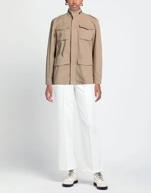 MP MASSIMO PIOMBO Cotton Casual Jacket - Beige