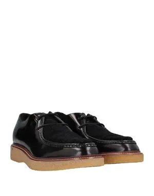 TOD'S Lace-up Shearling-lined Leather Shoes