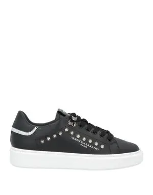 John Galliano Calfskin Low-top Sneakers