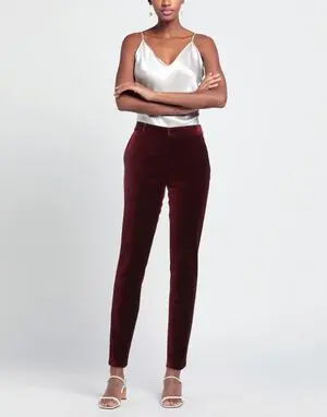 Dsquared2 Velvet Tapered Pants - Red