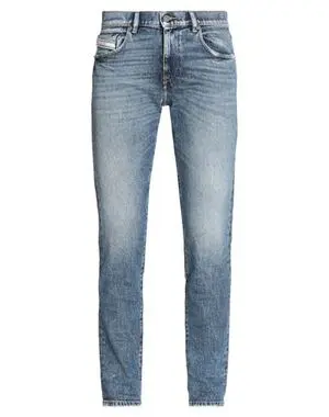 DIESEL® 2019 D-strukt 09f16 Slim Jeans Jeans Size Cotton, Elastane - Blue