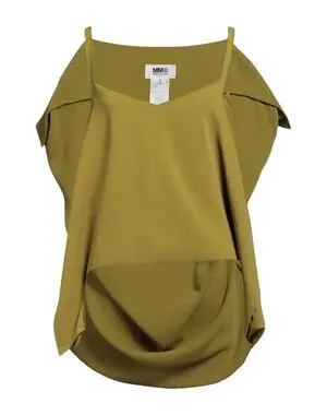 MAISON MARGIELA Top Lime Size Polyester - Green