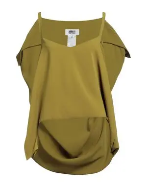 MAISON MARGIELA Top Lime Size Polyester
